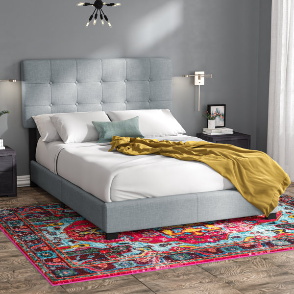 Finnigan tufted upholstered standard bed store
